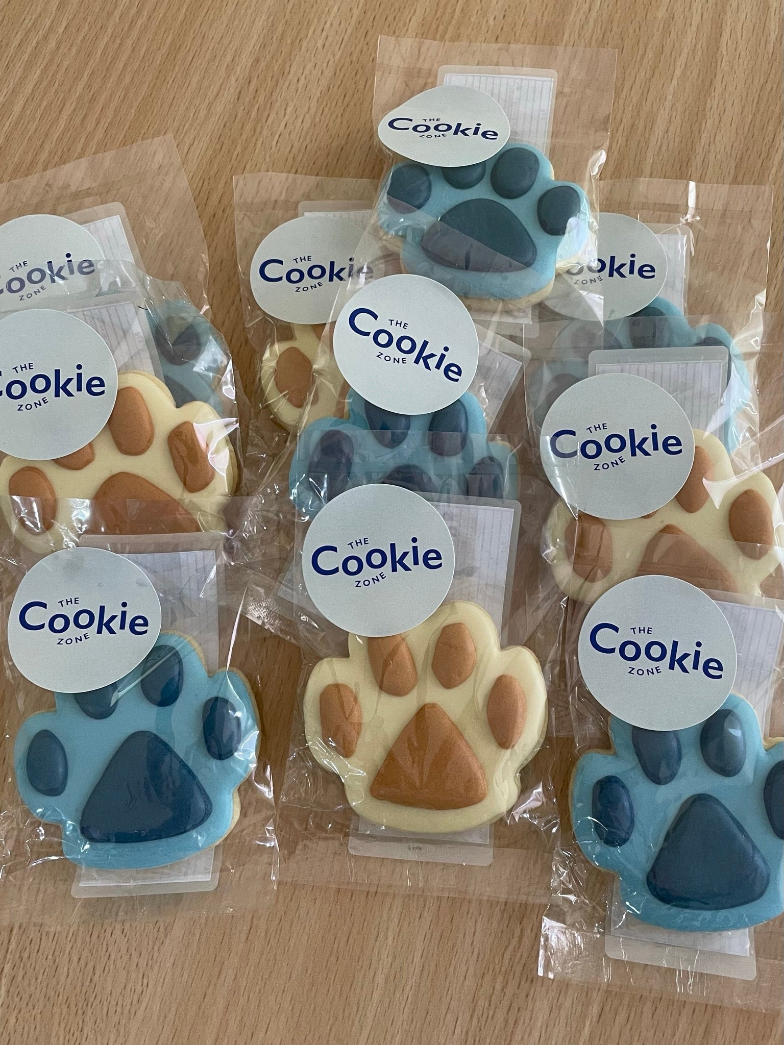 Bluey Royal Icing Decorated Cookies Bundoora | The Cookie Zone
